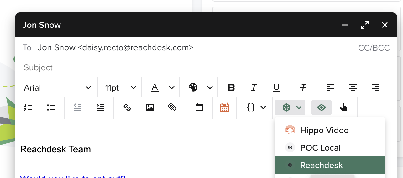 How to use the Reachdesk App in Salesloft – Reachdesk Knowledge base