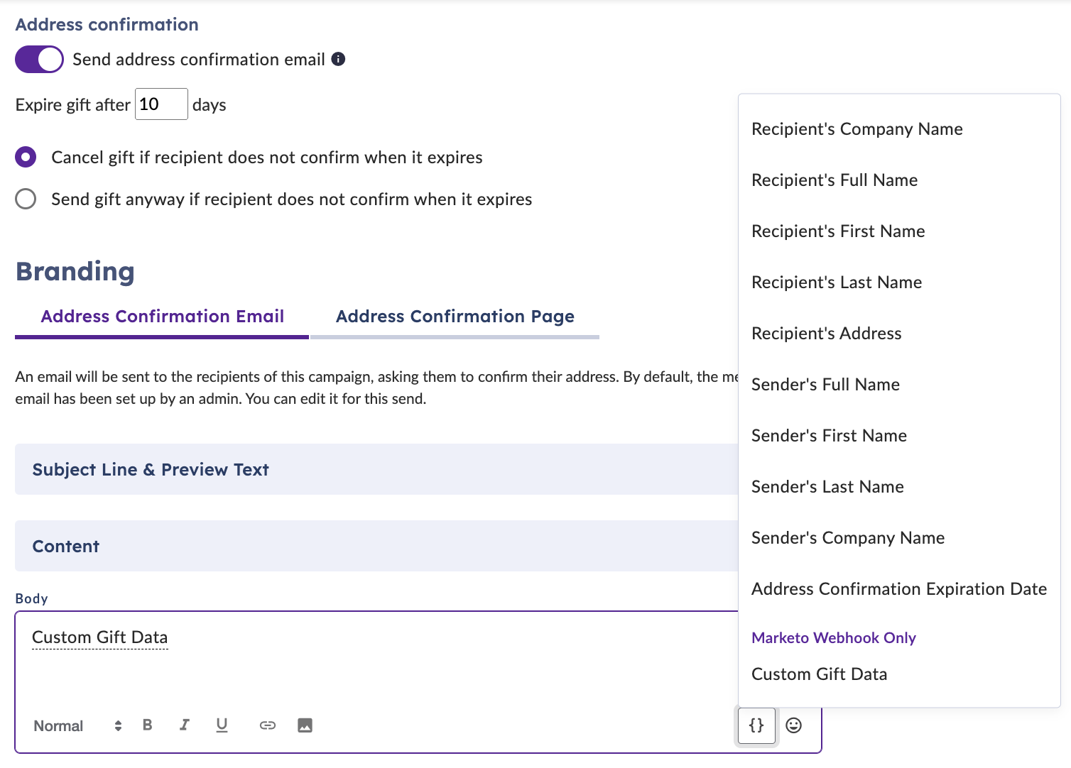 Add Custom Variable In A Marketo Webhook For A Triggered Campaign 3813