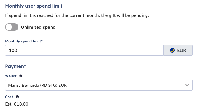 Set monthly user spend limit for campaigns – Reachdesk Knowledge base