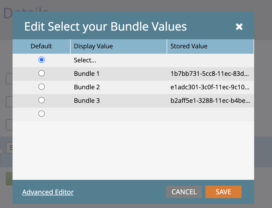 Let recipients choose a physical gift on your landing page using a ...