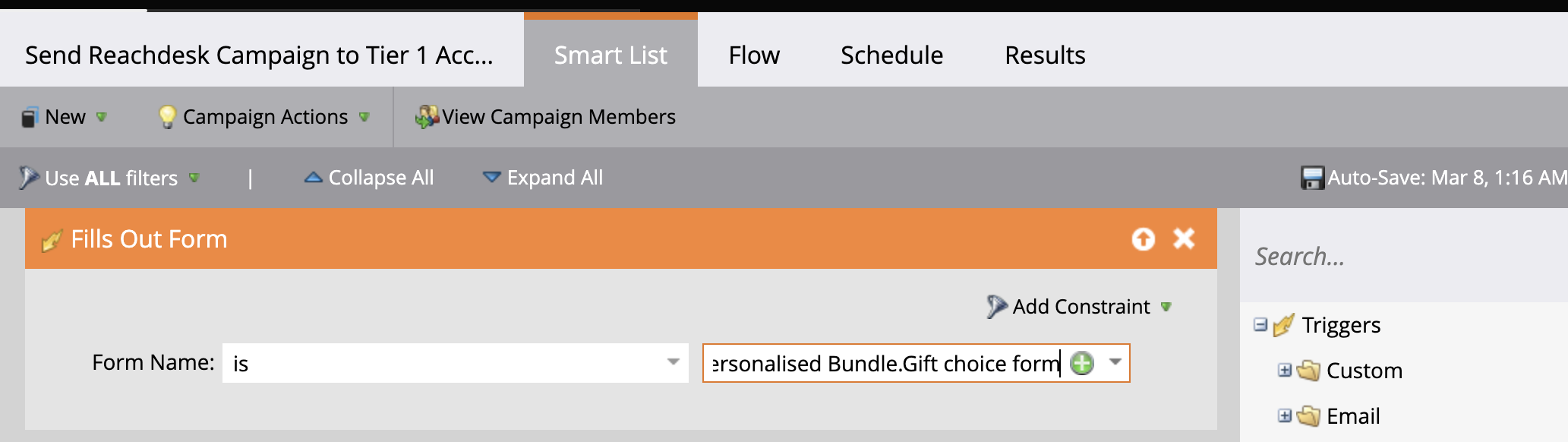 Let recipients choose a physical gift on your landing page using a ...